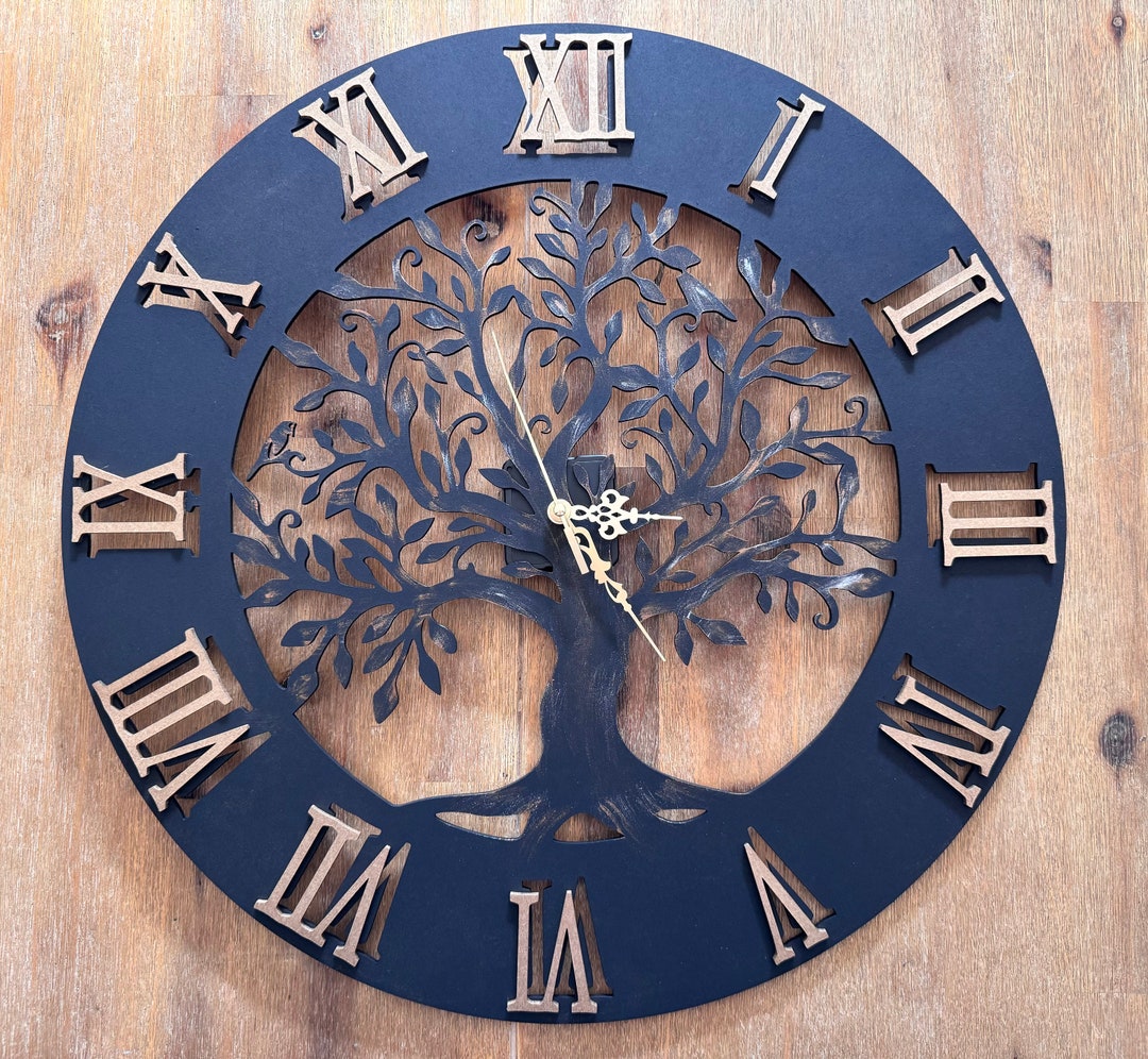 Tree of Life Clock - Etsy