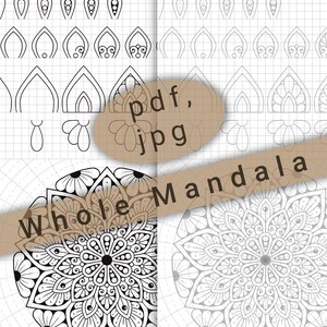 10 Whole Mandala Designs With Detailed Patterns in PDF/JPG for Mandala ...