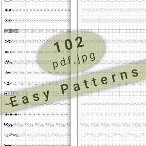 102 Easy Basic Mandala Patterns to Practice in PDF/JPG for Mandala ...