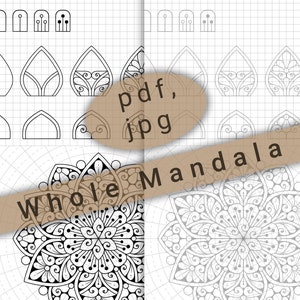 10 Whole Mandala Designs With Detailed Patterns in PDF/JPG for Mandala ...