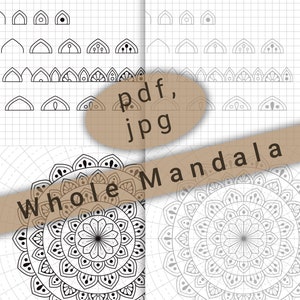 10 Whole Mandala Designs With Detailed Patterns in PDF/JPG for Mandala ...
