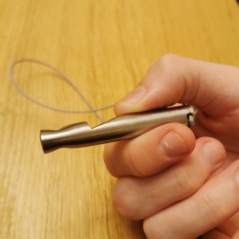 Silver Dog Whistle - Etsy