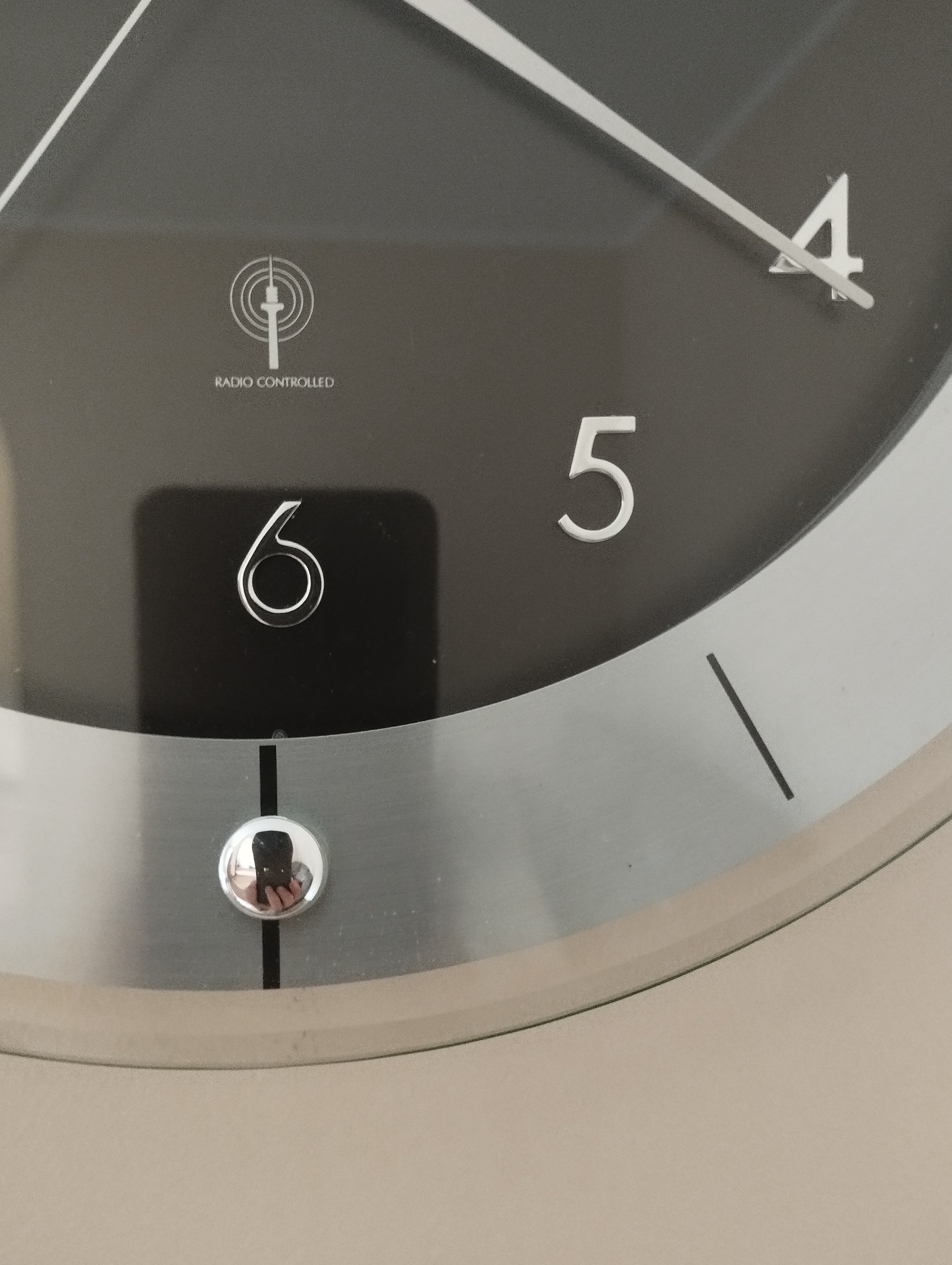 Wall Clock 5849 AMS Controlled by Radio Signal, Vintage, Vintage Clock ...