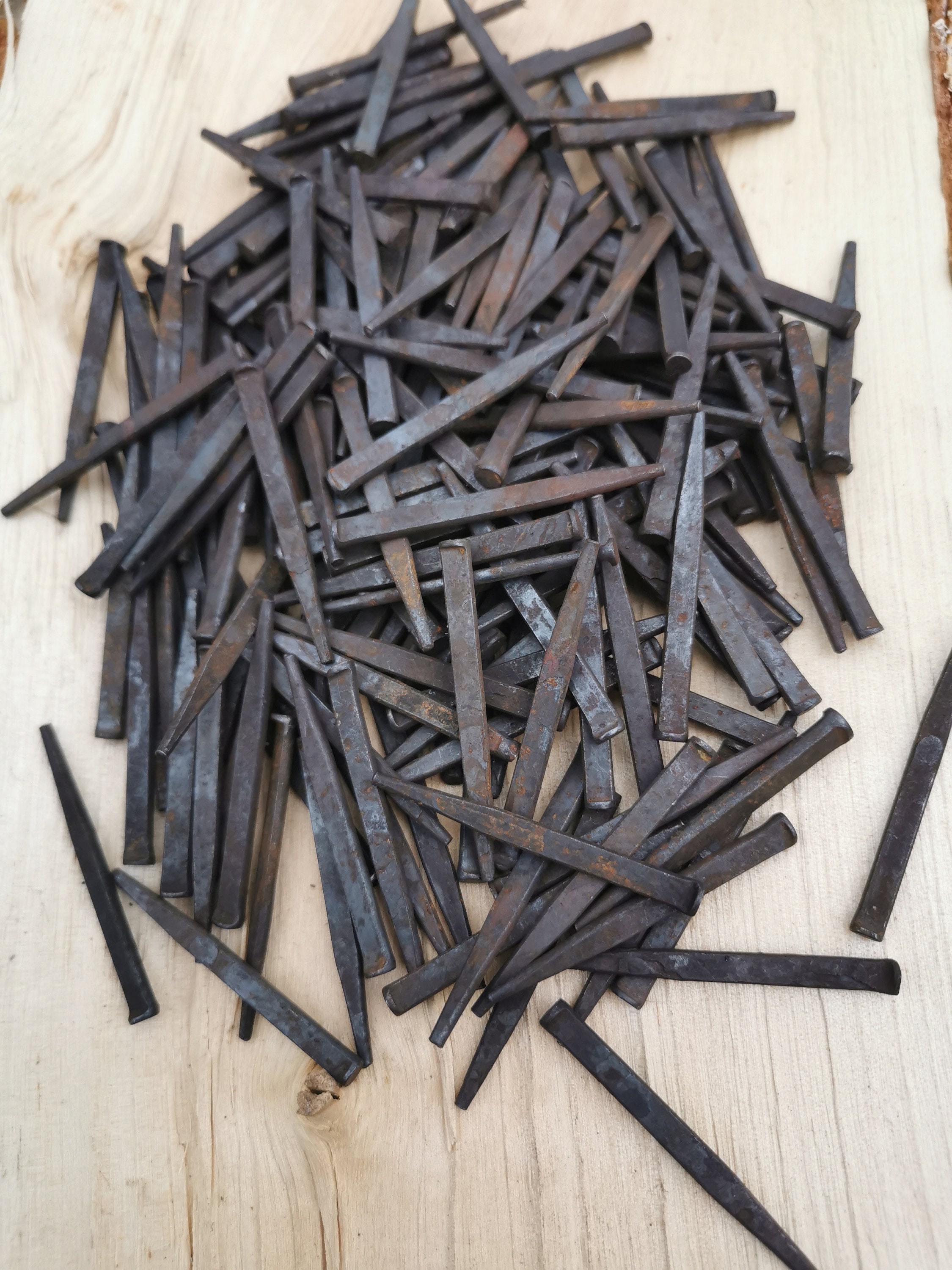 Old Nails From the 18th-19th Century 200 Pieces Renovation - Etsy