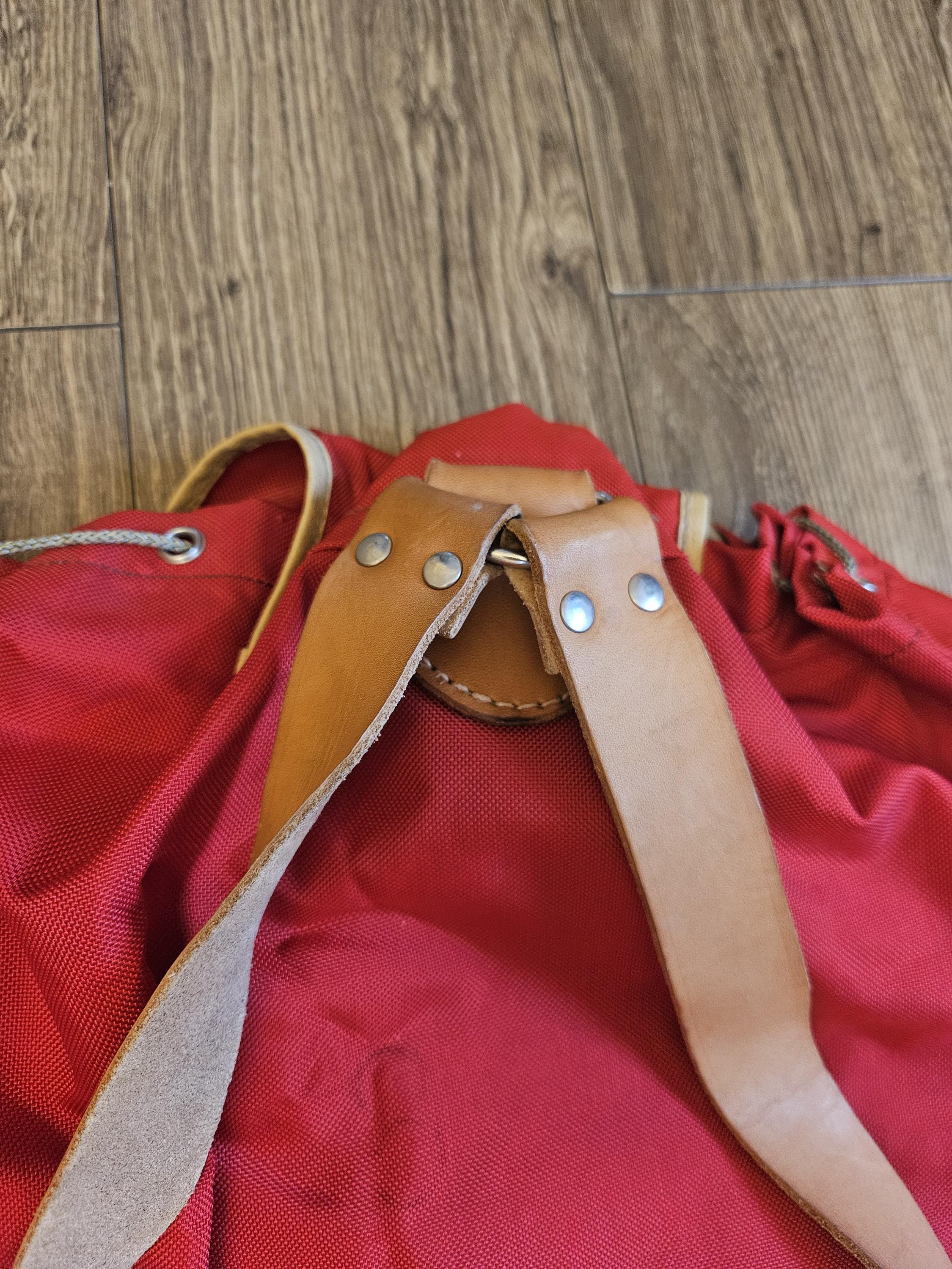 Red Backpack From the 80s Made in DDR Cover, Old, Vintage, Backpack ...