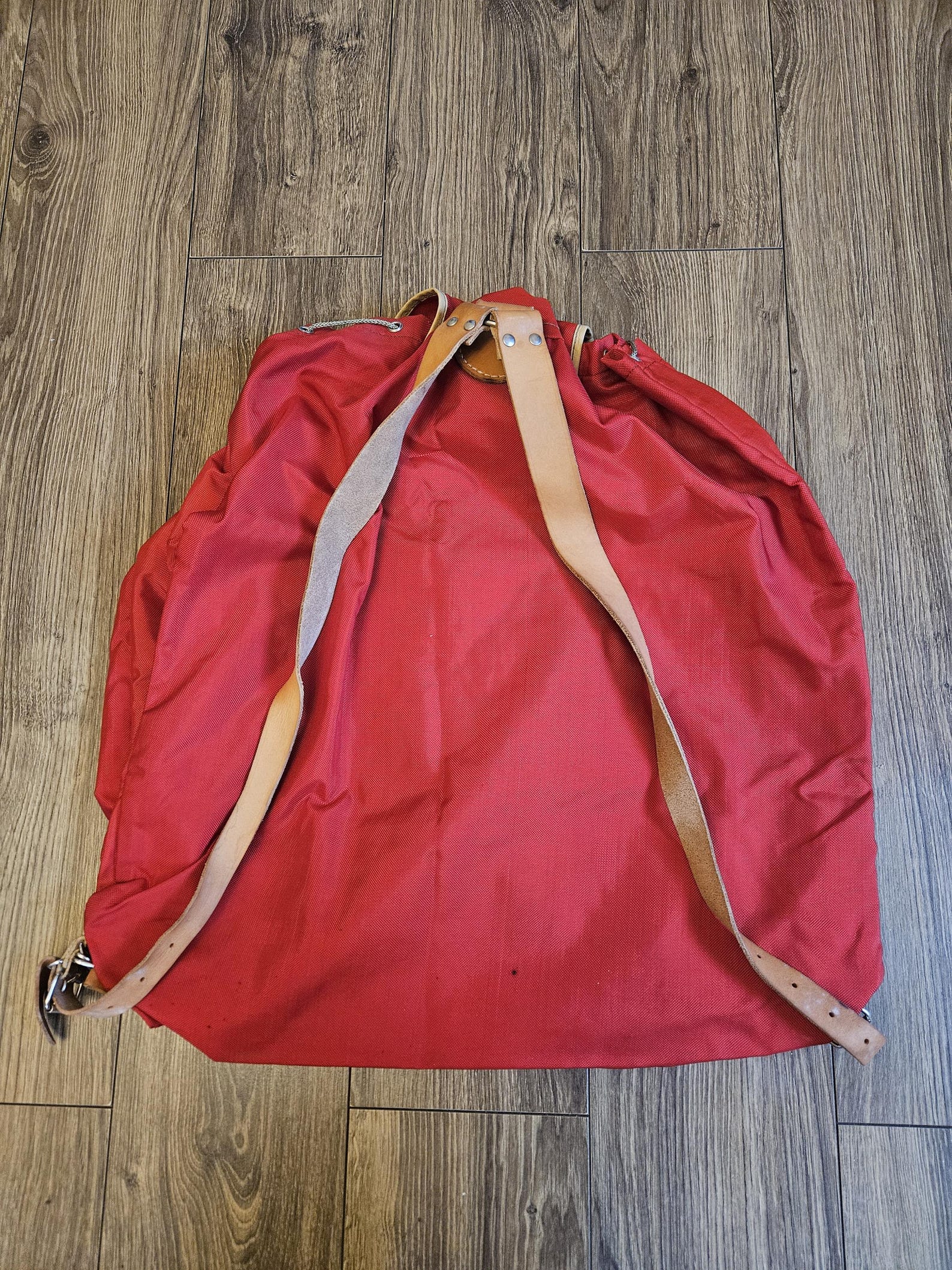 Red Backpack From the 80s Made in DDR Cover, Old, Vintage, Backpack ...