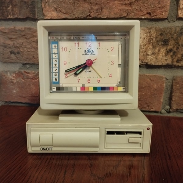 Computer Desk Clock - Etsy