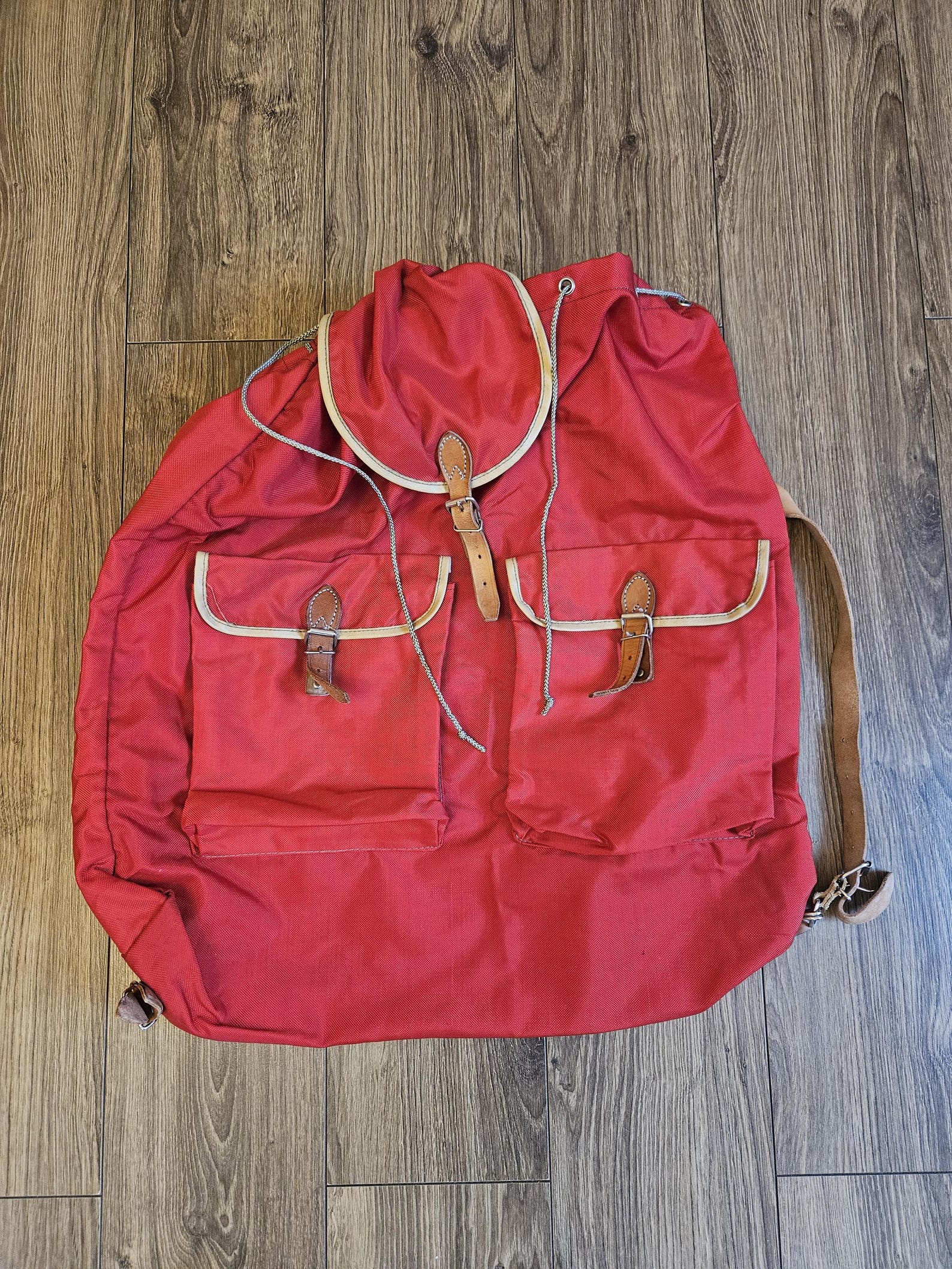 Red Backpack From the 80s Made in DDR Cover, Old, Vintage, Backpack ...