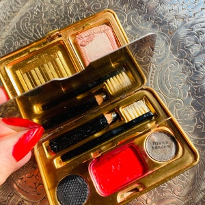 Stunning RARE Tiny Mondaine Art Deco Vintage Powder Compact Tiny ...