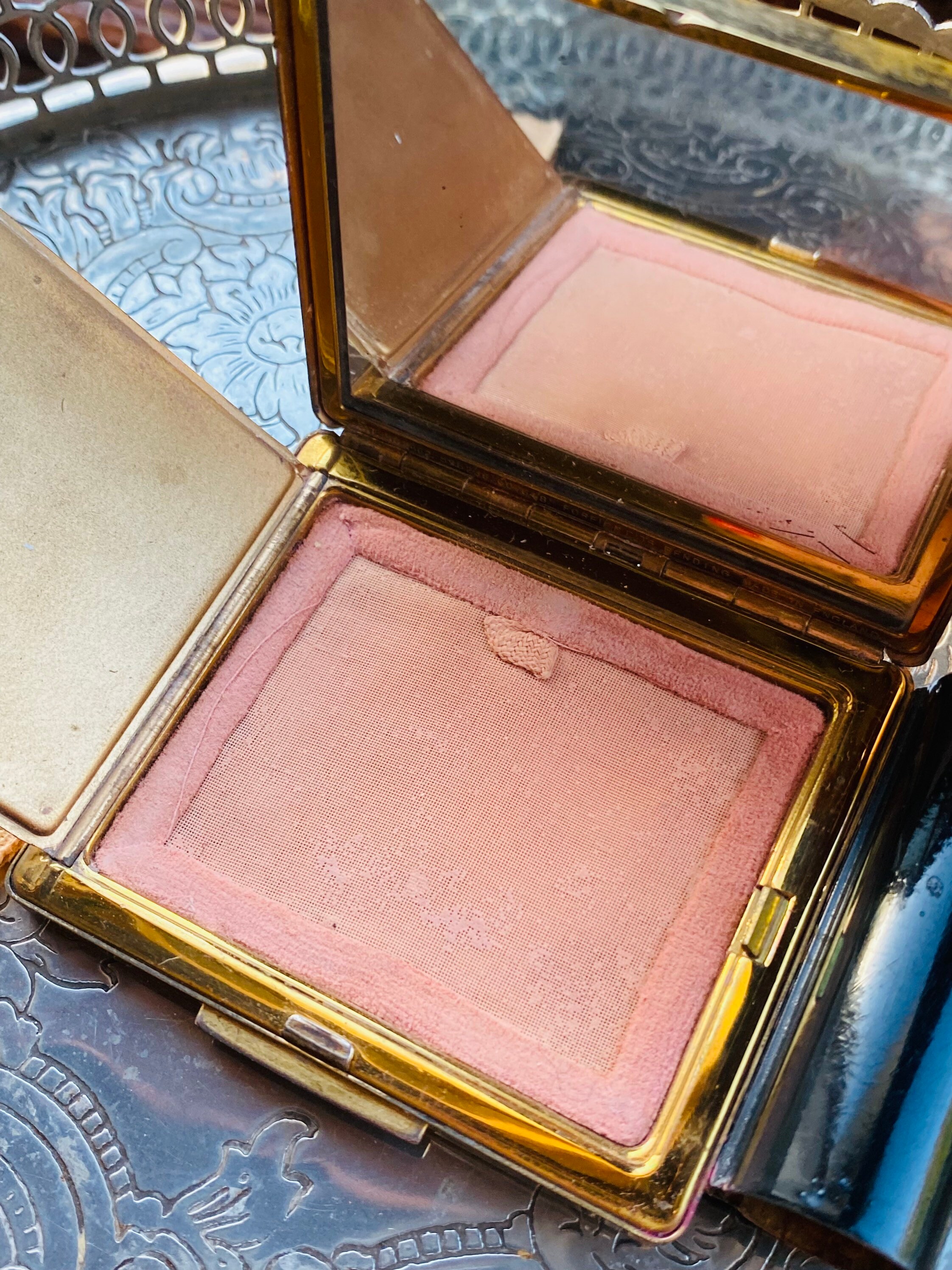 Classy Vintage Stratton Makeup Compact Powder Lipstick and Multi Vanity ...