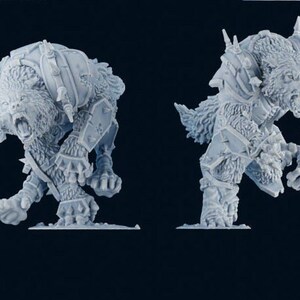 Necromancer’s Horrors Werewolves by Brutefun Miniatures, Undead ...