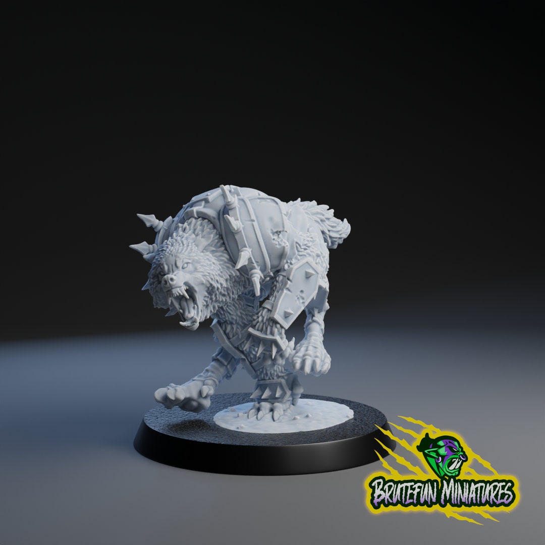 Necromancers Horrors Werewolves by Brutefun Miniatures - Etsy