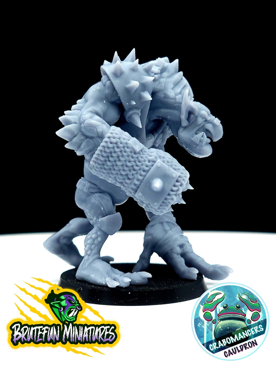 Obsidian Orc Troll by Brutefun Miniatures. Suitable for Fantasy ...