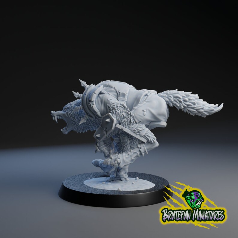 Necromancers Horrors Werewolves by Brutefun Miniatures - Etsy