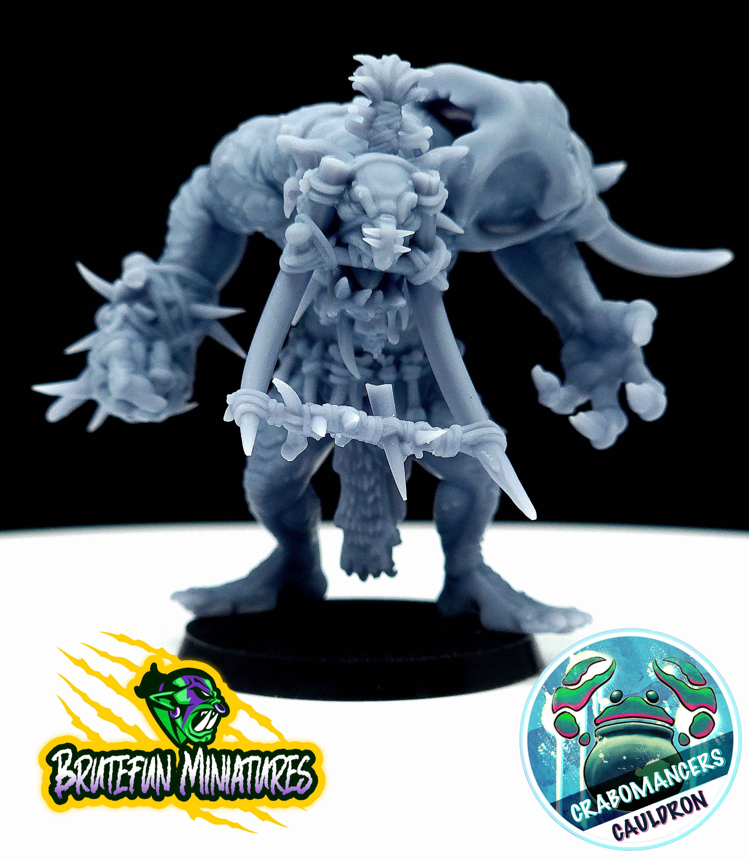 Savage Orc Troll by Brutefun Miniatures. Primal Ork Fantasy - Etsy