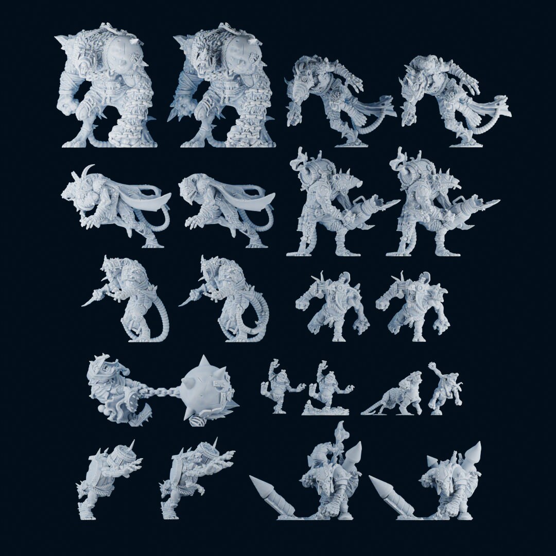 Underworld United Team by Brutefun Miniatures. Fantasy Football, Death ...