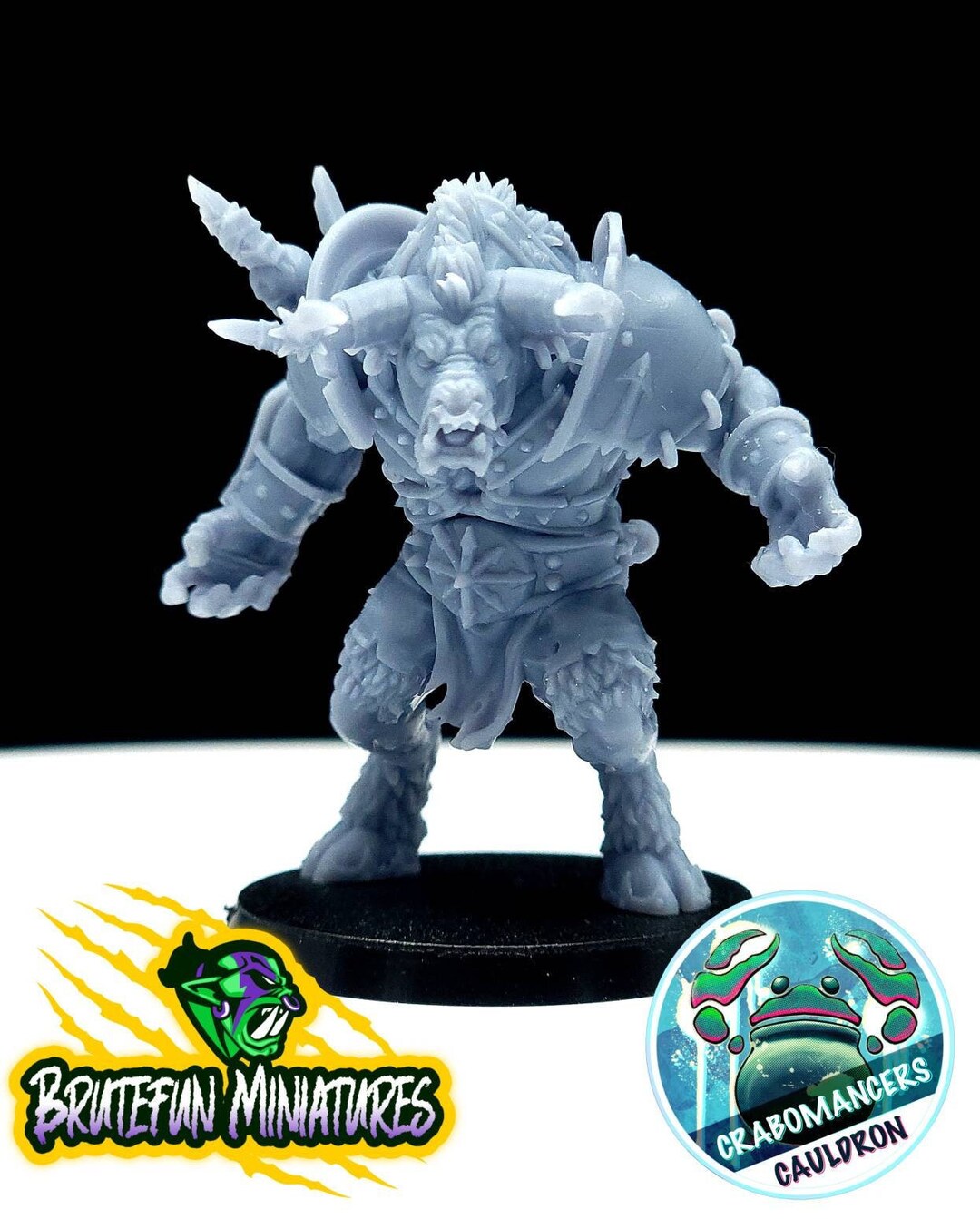 Chaotic Minotaur by Brutefun Miniatures. Fantasy Football, Death Bowl ...