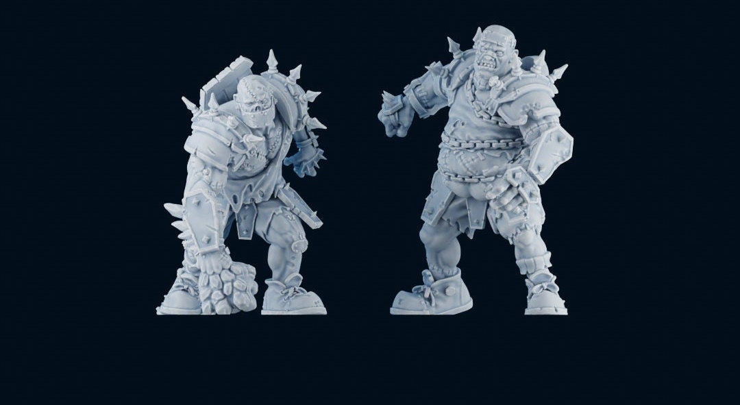 Undead Legions Flesh Golems by Brutefun Miniatures. Fantasy Football ...