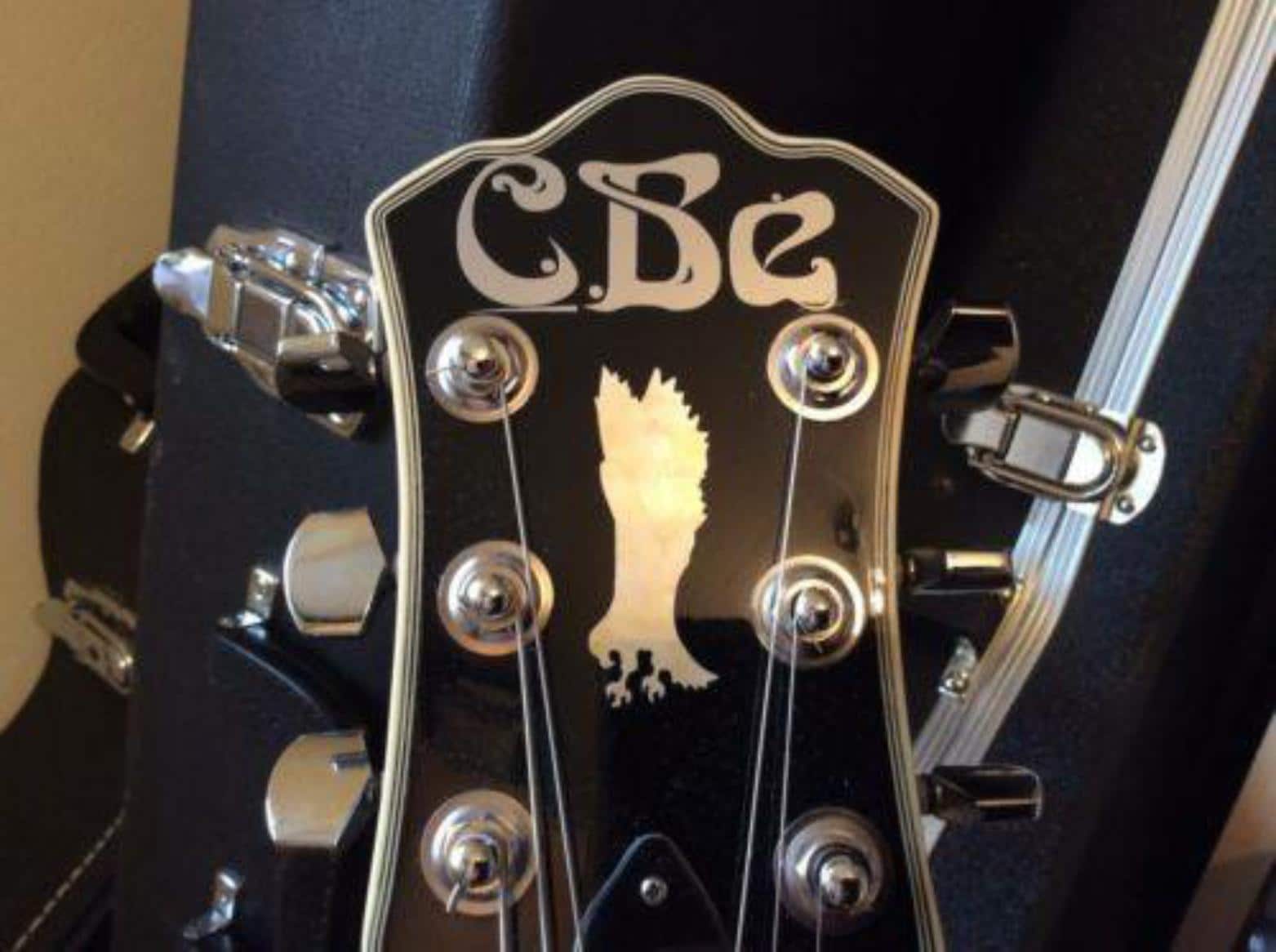 3 X Custom Guitar Headstock Decal Stickers, for Acoustic, Electric or ...