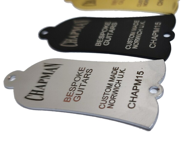 Custom Laser Engraved Guitar Truss Rod Cover - Etsy
