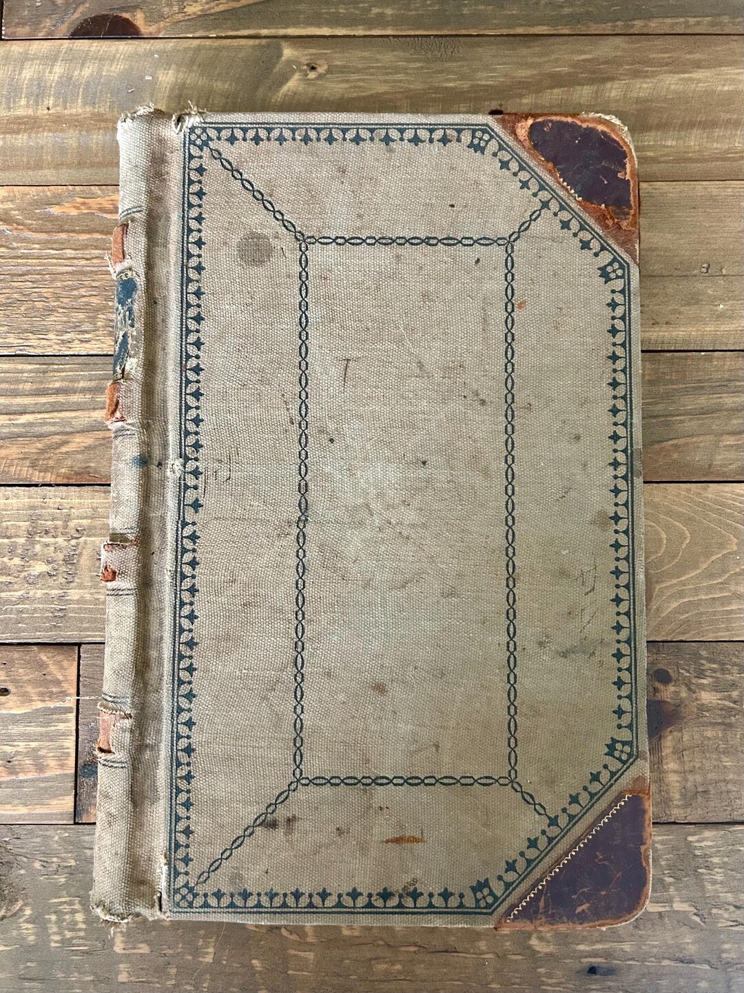 Antique Ledger Book - Etsy