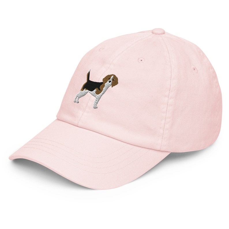 Beagle Mom Hat, Pastel Embroidered Hat With Beagle, Beagle Dad Cap ...