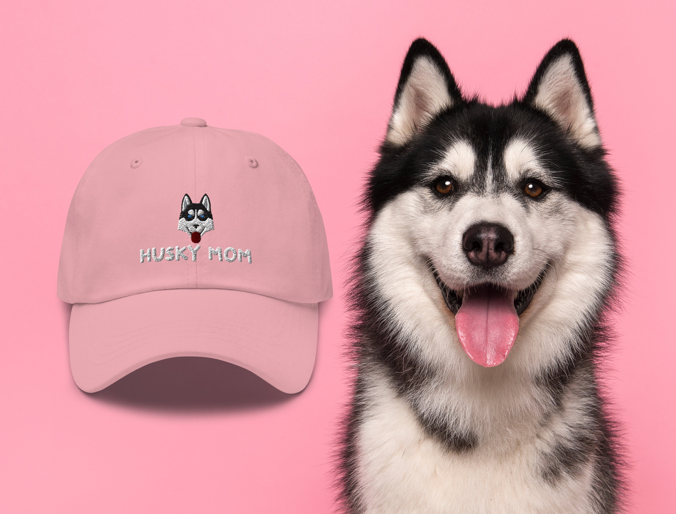 Husky Mama Hat / Siberian Husky Mom Hat / Gifts for Husky Mom / Husky ...
