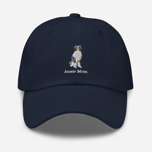 Embroidered Hat for Australian Shepherd Mom / Dad Style Cap With ...