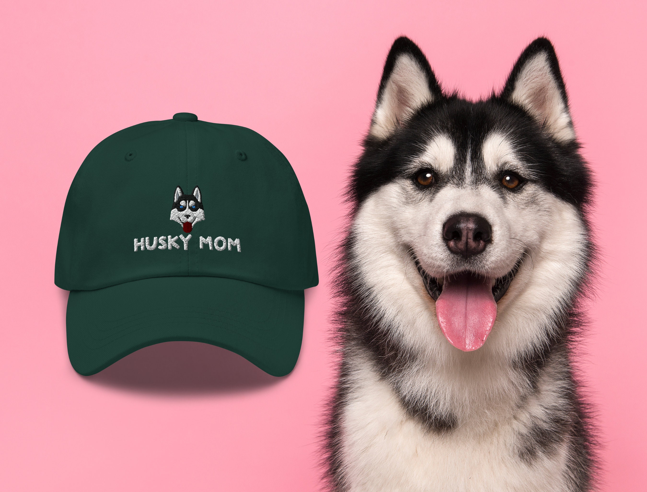 Husky Mama Hat / Siberian Husky Mom Hat / Gifts for Husky Mom / Husky ...