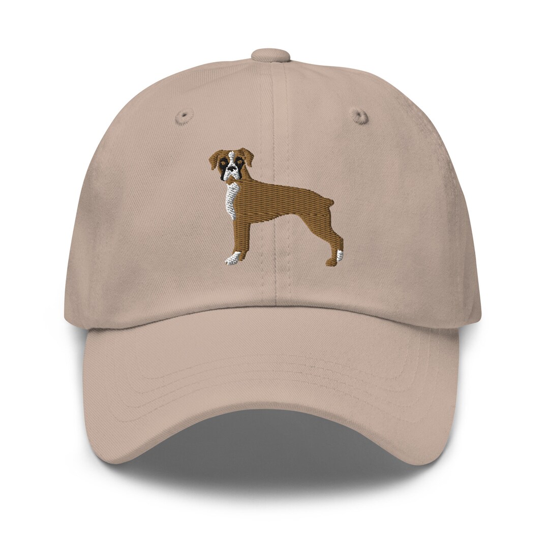 Boxer Hat, Embroidered Boxer Dog Hat, Boxer Mom Hat, Boxer Dad Hat ...