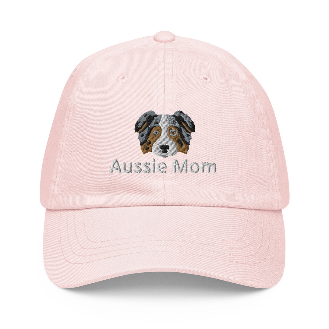 Australian Shepherd Mom Hat / Blue Merle Australian Shepherd Hat ...