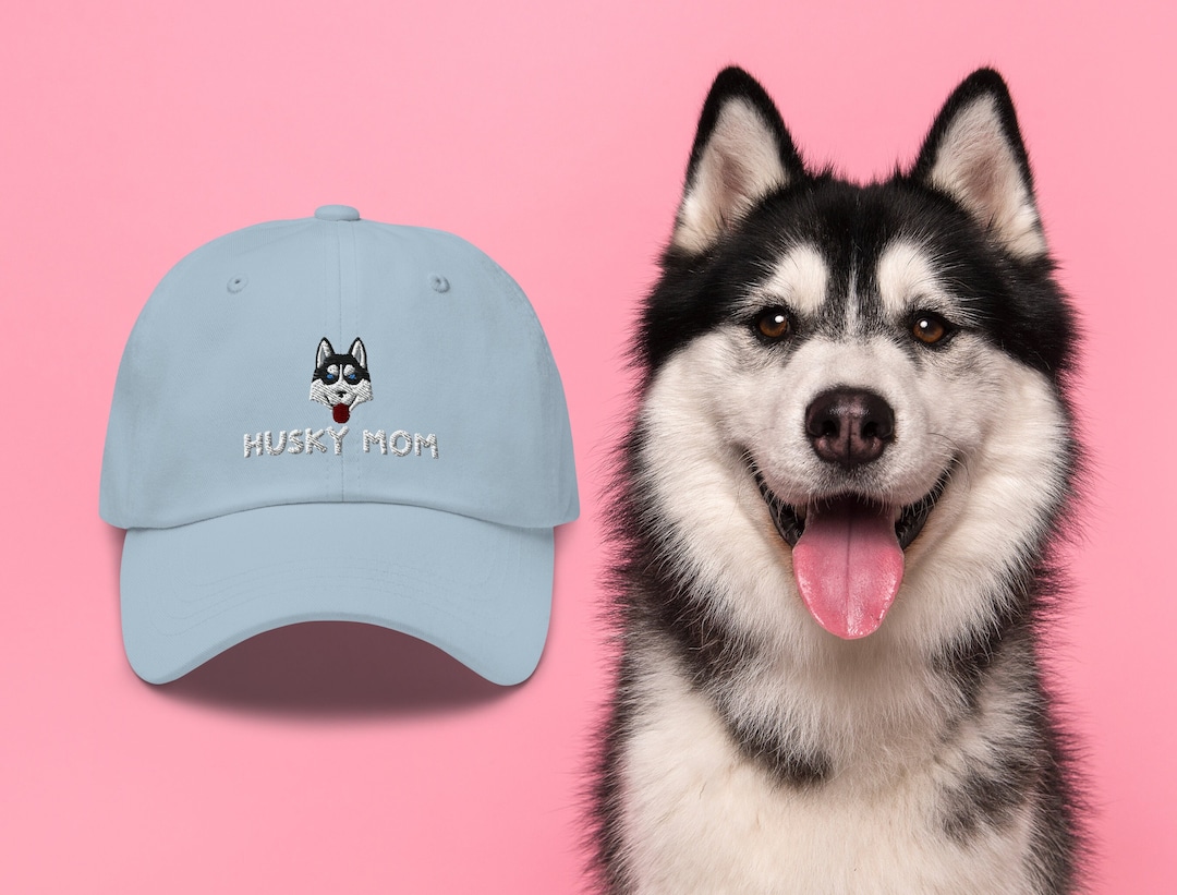 Husky Mama Hat / Siberian Husky Mom Hat / Gifts for Husky Mom / Husky ...