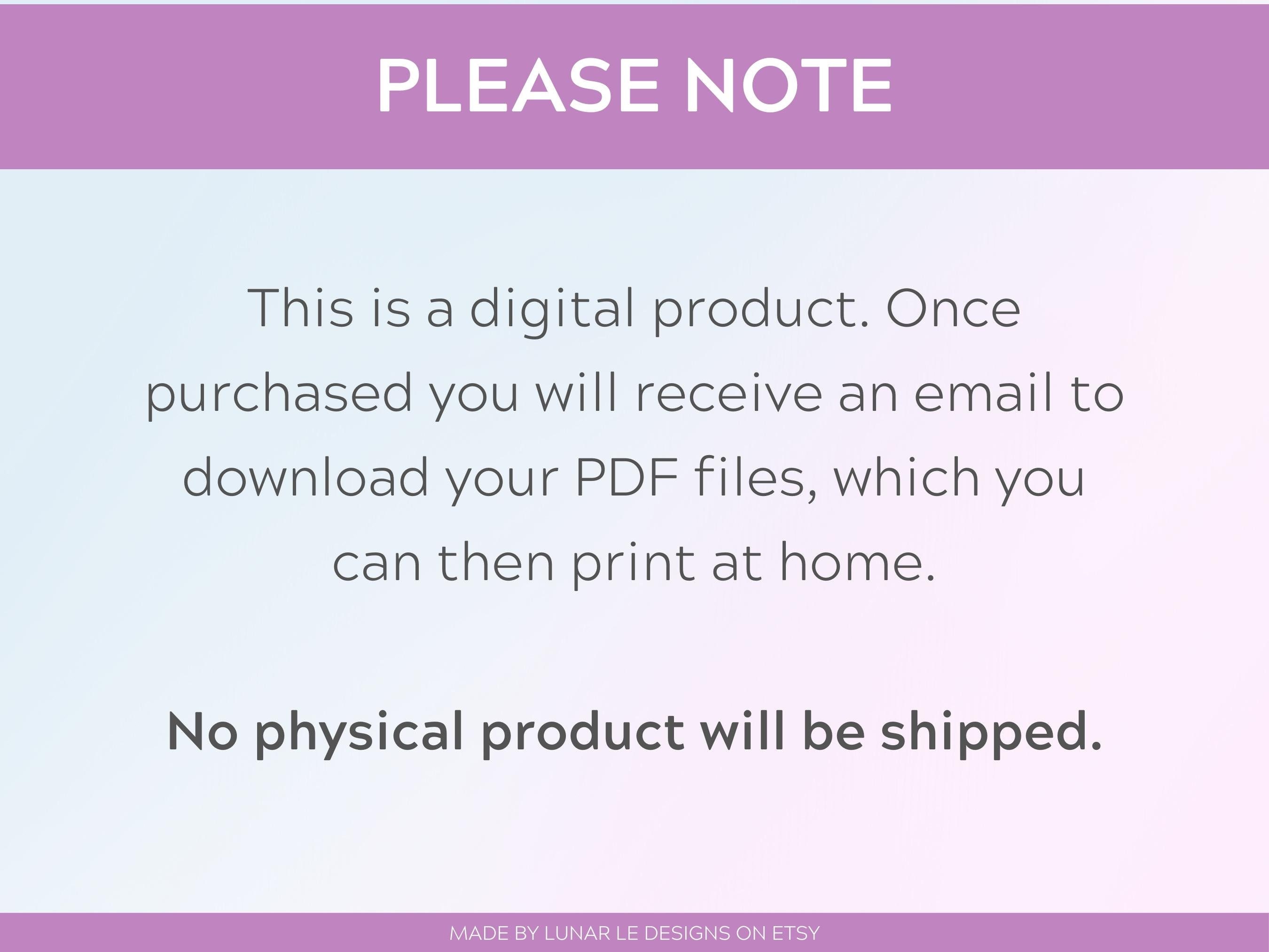 Pink Notes Page Printable Printable Notes Page Template. - Etsy UK