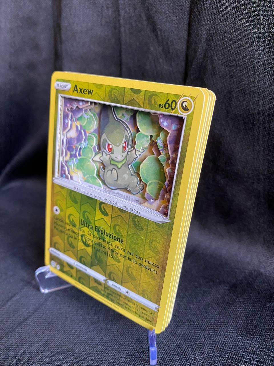 Axew Pokemon Card