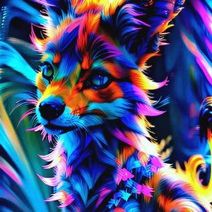 Rainbow Animal Transformation - Etsy