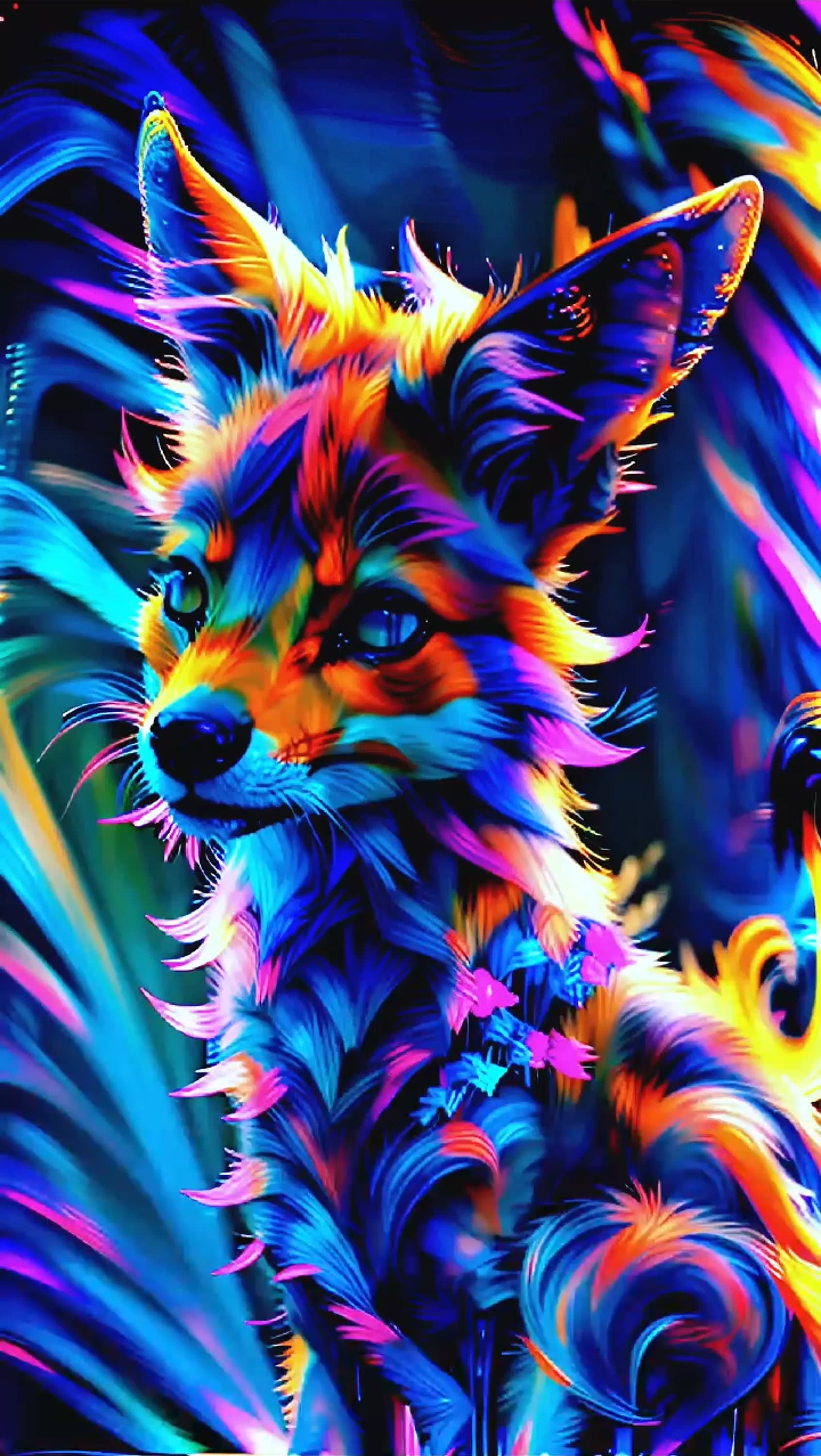 Rainbow Animal Transformation - Etsy