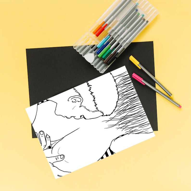 Adult Coloring Page Sex Coloring Page Naughty Coloring Page Etsy