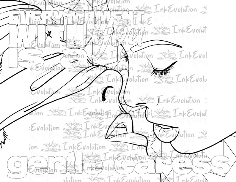 21. 1 Adult Coloring Page, Sensual Image, Sex Coloring Page, Naughty ...