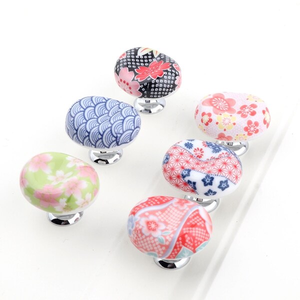 Ceramic Drawer Pulls - Etsy