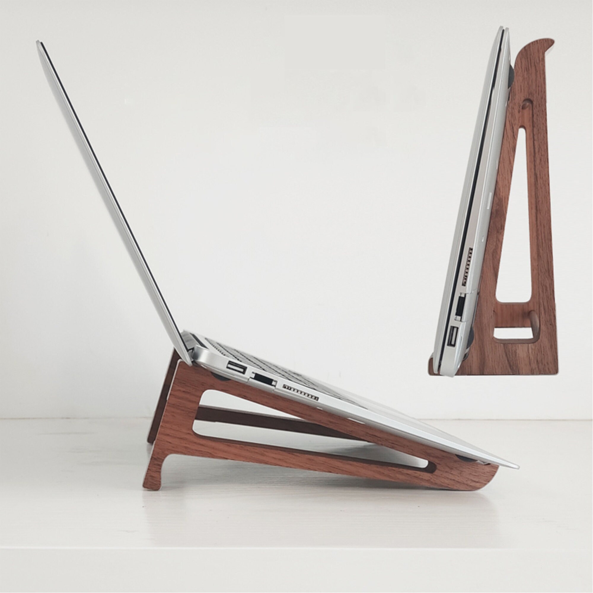 Laptop Storage Heightened Bracket Vertical Stand Computer Rack - Etsy