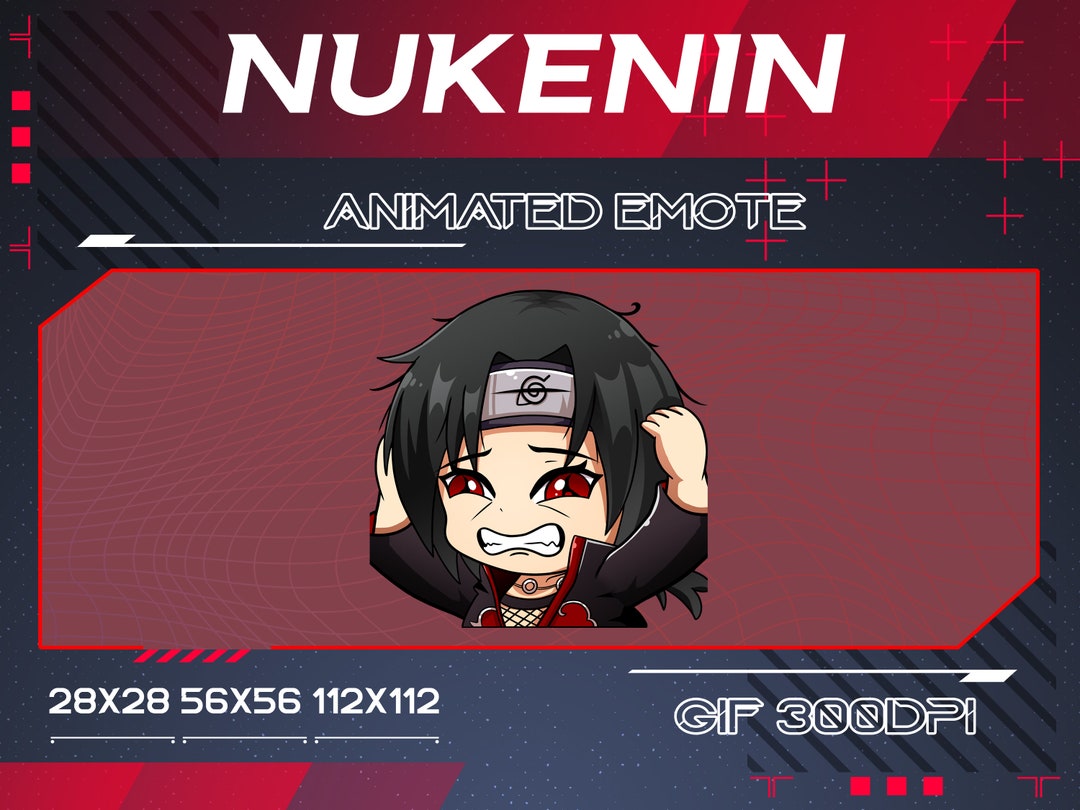 Crazy Ninja Shinobi Animated Twitch Emote, Nukenin Ninja Animated ...