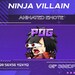 POG Ninja Shinobi Villain Animated Emote POG Ninja Villain - Etsy
