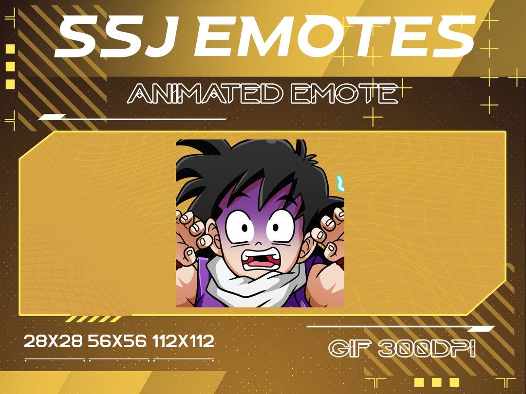 Scared Dragon Anime Manga Twitch Animated Emote, Anime Manga Dbz ...