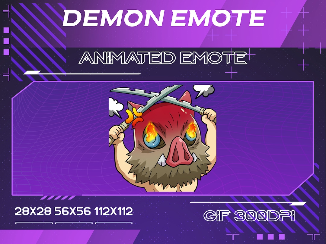 Emote animado de Rage de Demon Boy Anime, Emote animado de Rage Demon ...