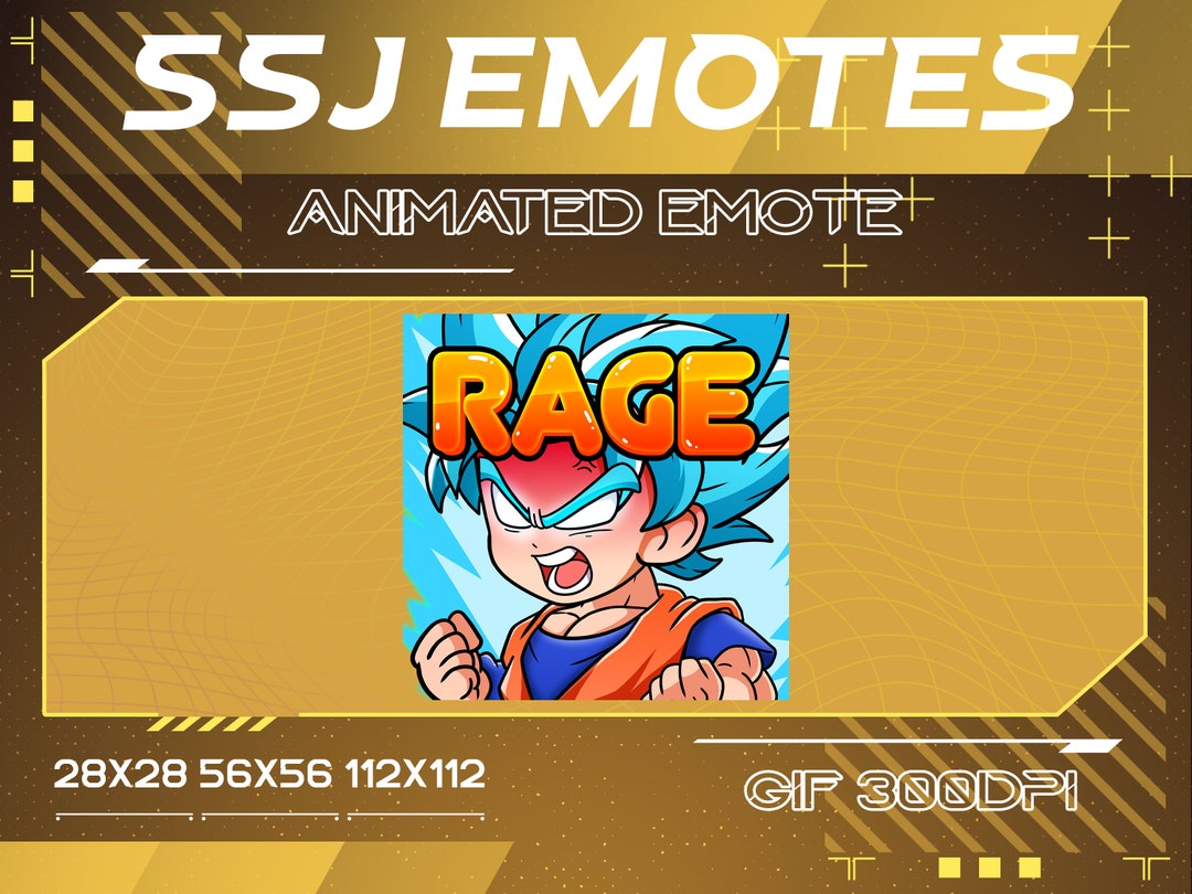 Rage Fighter Dad Manga Twitch Animated Emote, Rage Fighter Dad Animated ...