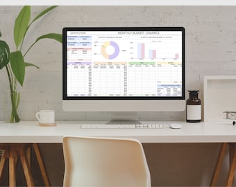 Digital Budget Tracker, Instant Download, Budget Planner, Google Sheets ...