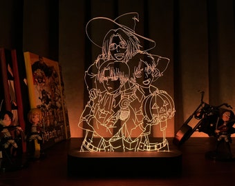 3d Aot Lamp - Etsy
