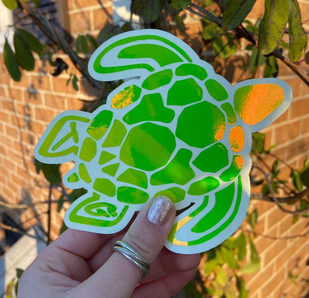 Sea Turtle Tropical Beach Surfer Coconut Girl Personalized Initial ...