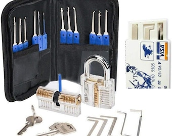 Lock Pick Training Kit - Etsy
