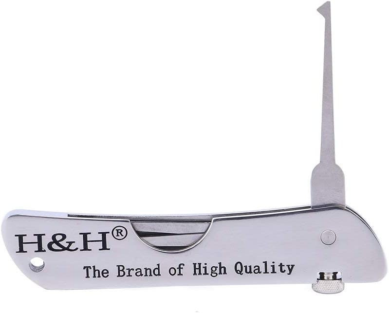 H&H Folding Lock Pick Set Multi-Tool Pocket Locksmith, 41% OFF